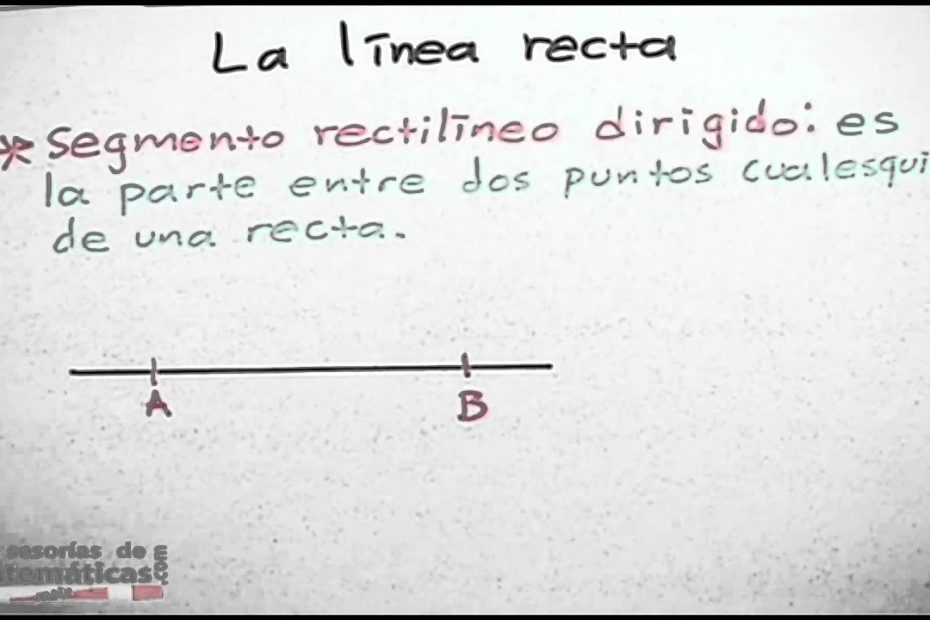 ¿Cuántos puntos tiene una línea recta ejemplos? | Actualizado abril 2023